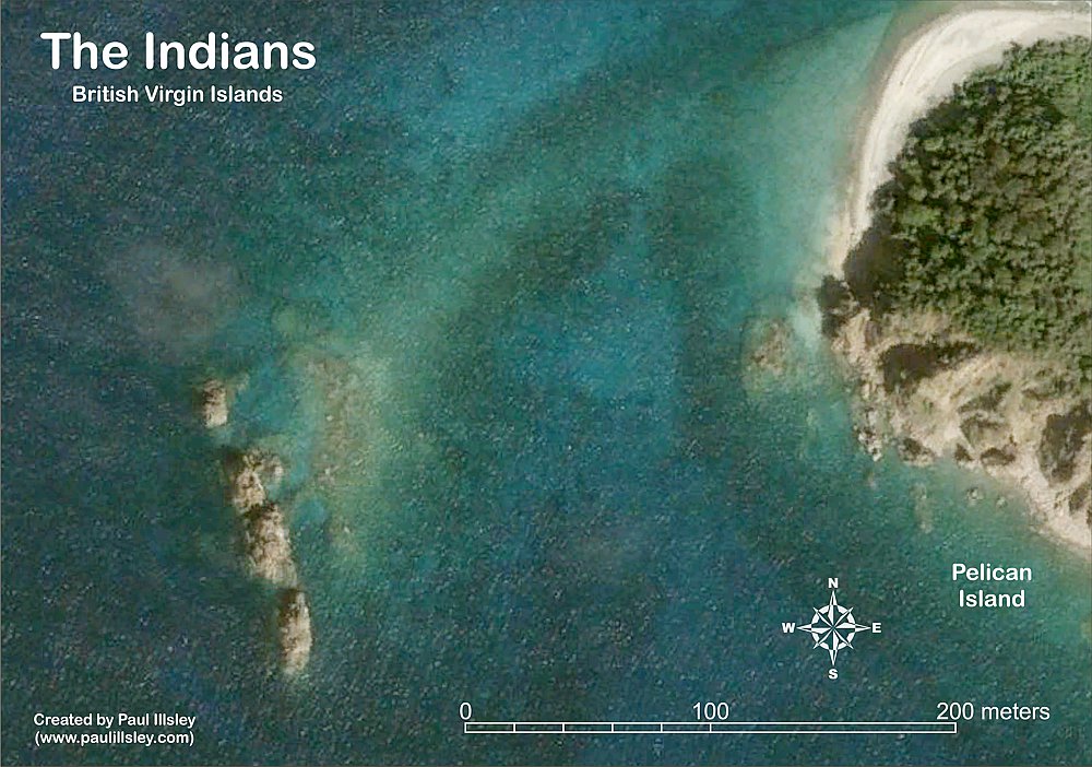 The Indians, British Virgin Islands (BVI)